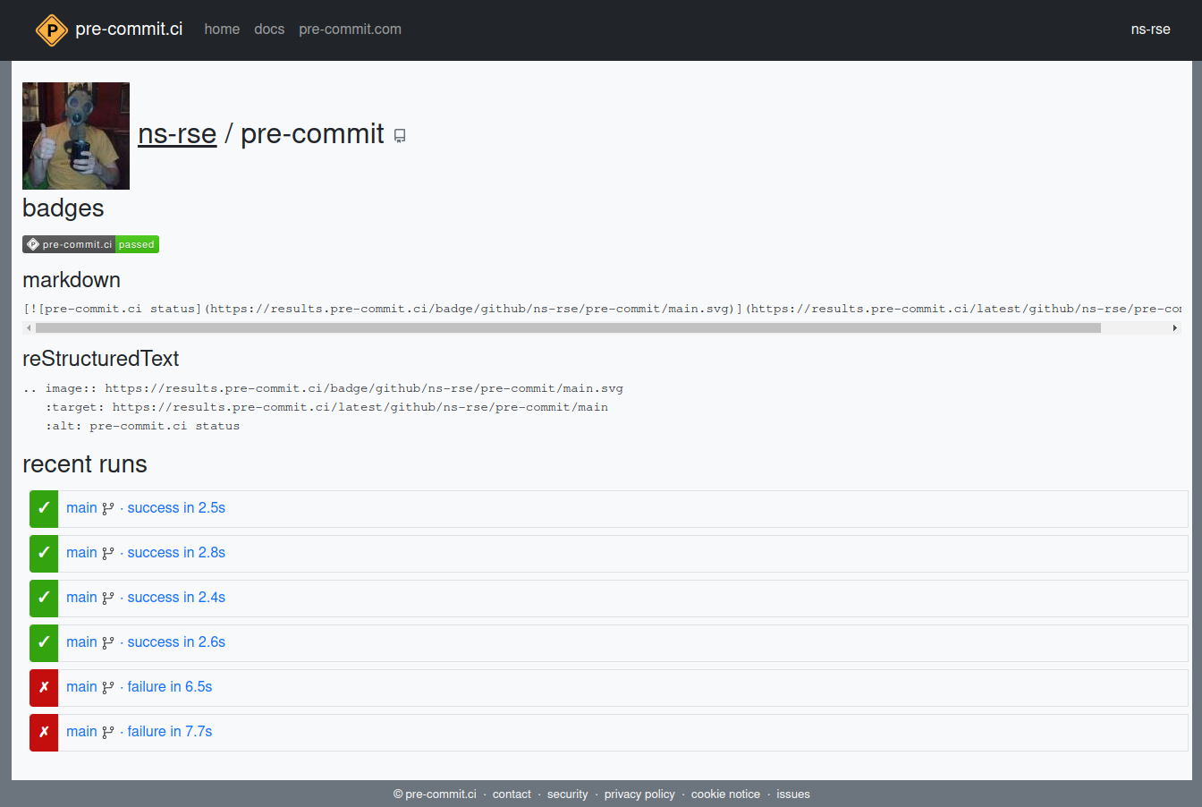 pre-commit - Pre-commit : Protecting your future self pre-commit - Pre-commit : Protecting your future self